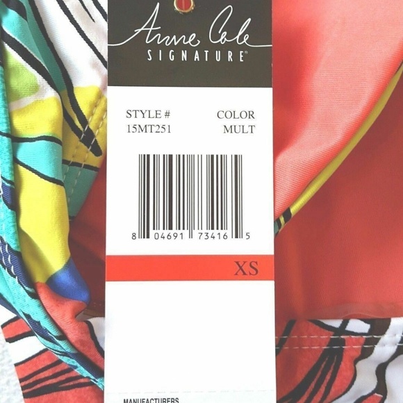 Ann Cole | Swim | Ann Cole Signature Tankini Top Swimsuit Halter | Poshmark